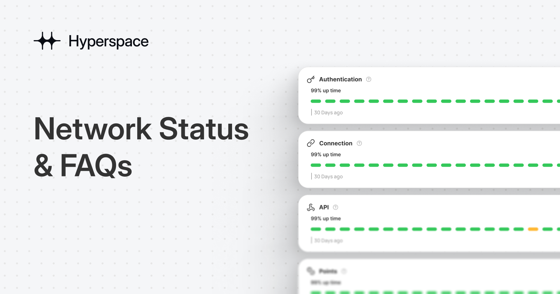 Hyperspace Network Status | Node & Service Monitoring